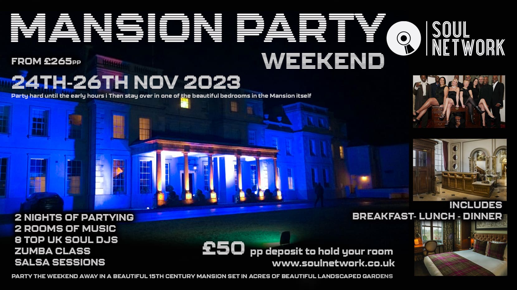 Soul Network | Essential Events for Over 30's who Love Soul Music