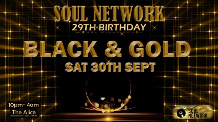 Soul Network | Essential Events for Over 30's who Love Soul Music